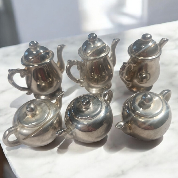 Godinger | Kitchen | Godinger Silver Art Cominiature Tea Set Napkin ...